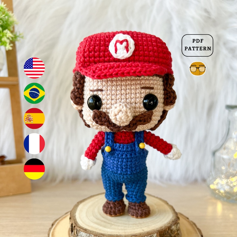 Crochet Super Mario - Etsy