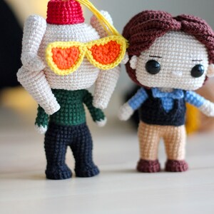 AMIGURUMI PATTERN Chandler & Monica From Friends | Crochet Pattern ...