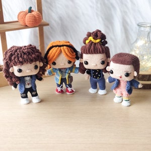 AMIGURUMI PATTERN Pack Stranger Things Crochet Pattern | Eddie + Max ...