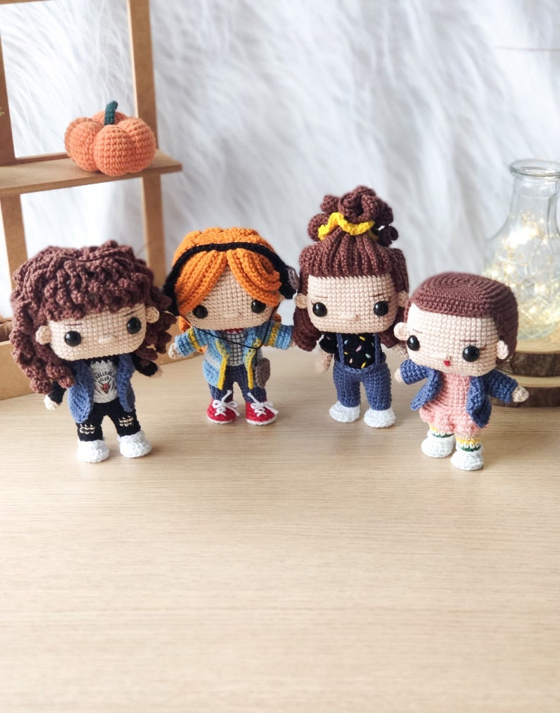 AMIGURUMI PATTERN Pack Stranger Things Crochet Pattern | Eddie + Max ...