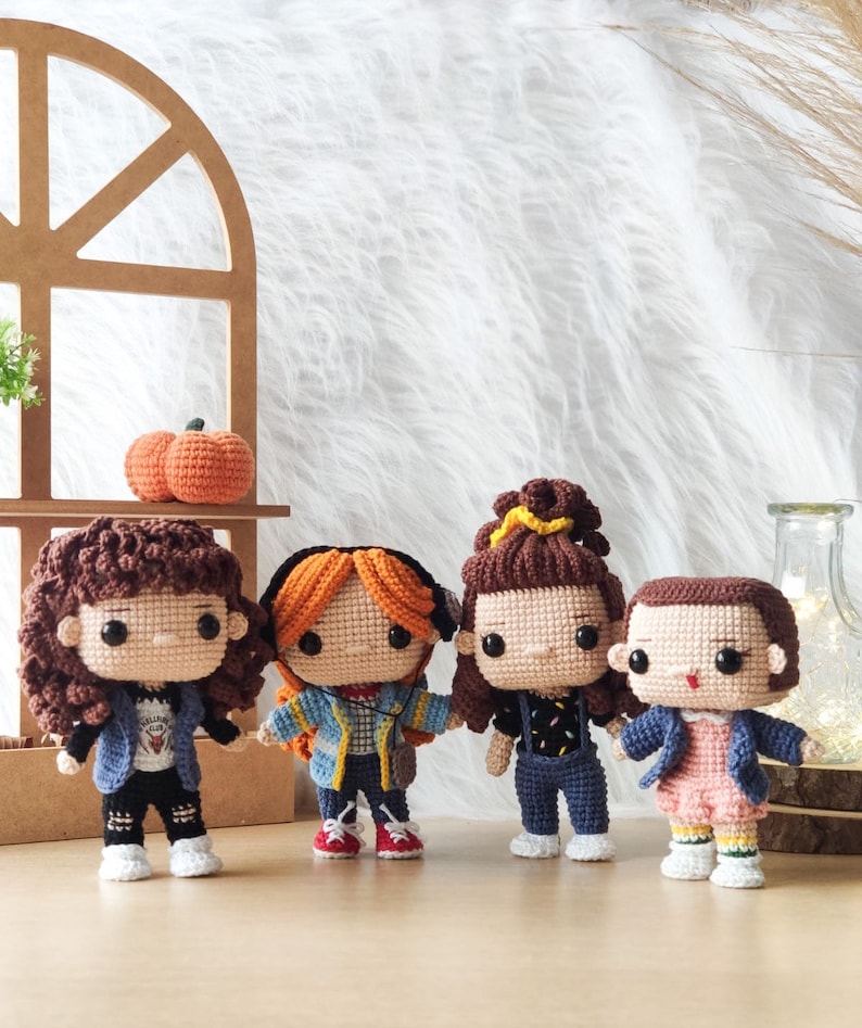 AMIGURUMI PATTERN Pack Stranger Things Crochet Pattern - Etsy