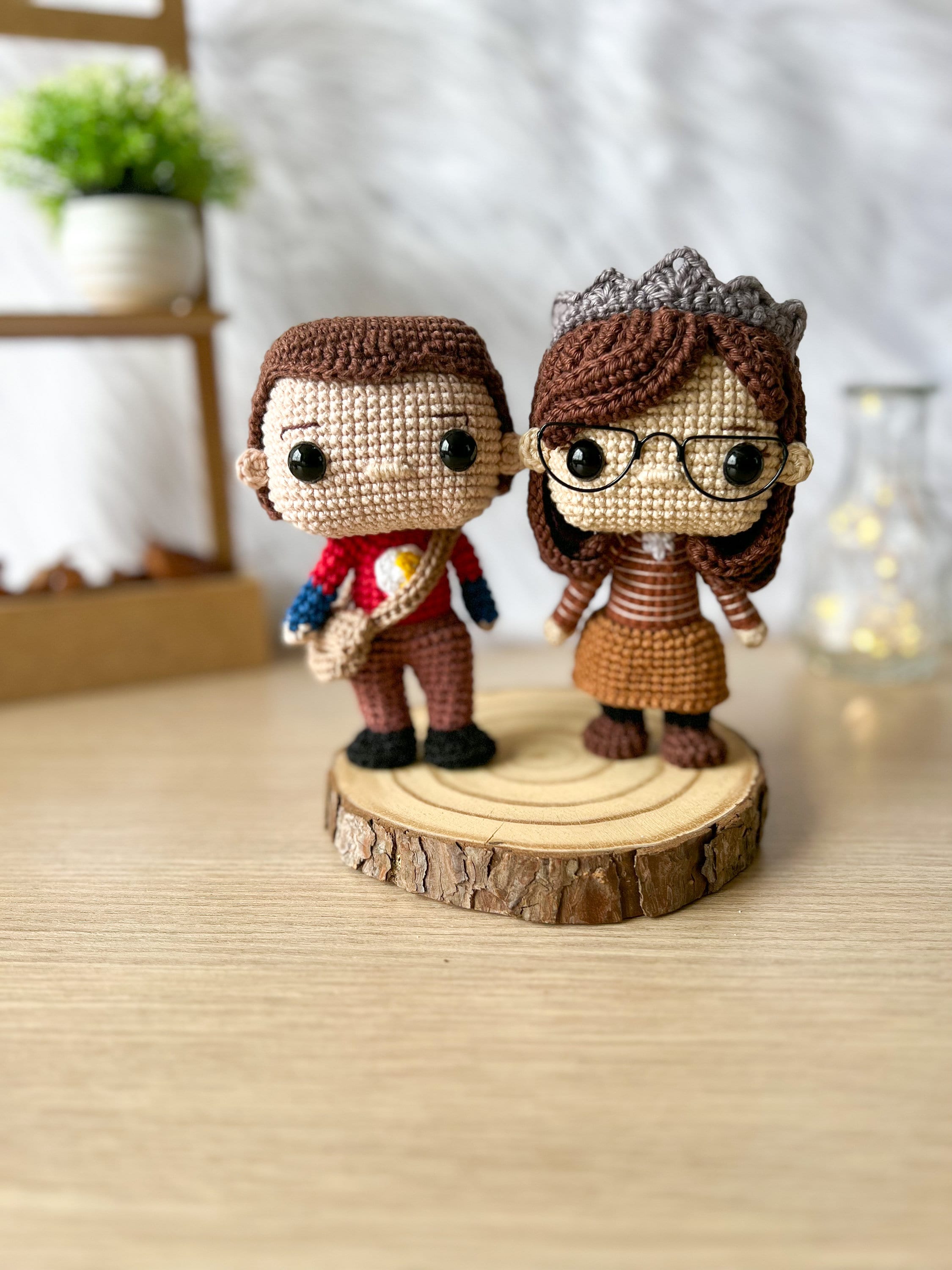 AMIGURUMI PATTERN Sheldon & Amy Crochet Pattern | Big Bang Theory | PDF ...