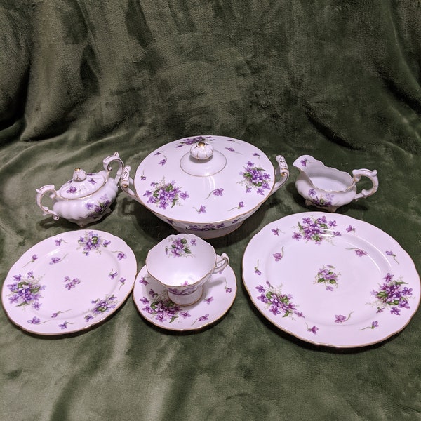 Violet China - Etsy