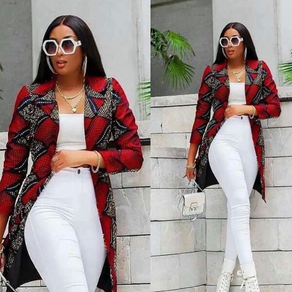 Shop African Print Jacket - Etsy