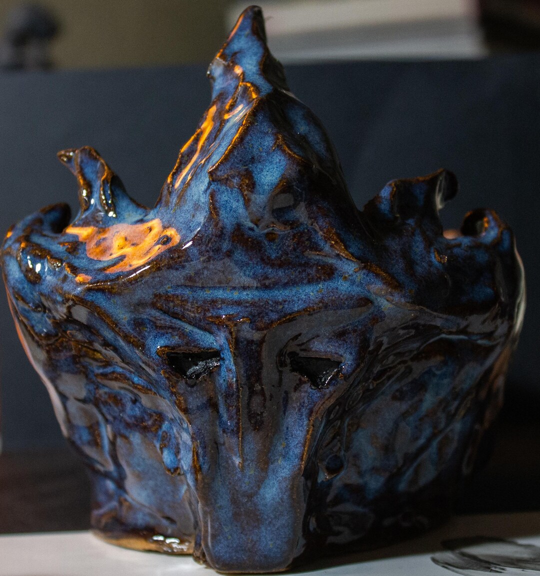 Ceramic Arcane Herald Viktor • Mask Pot [artists Proof 1] - Etsy