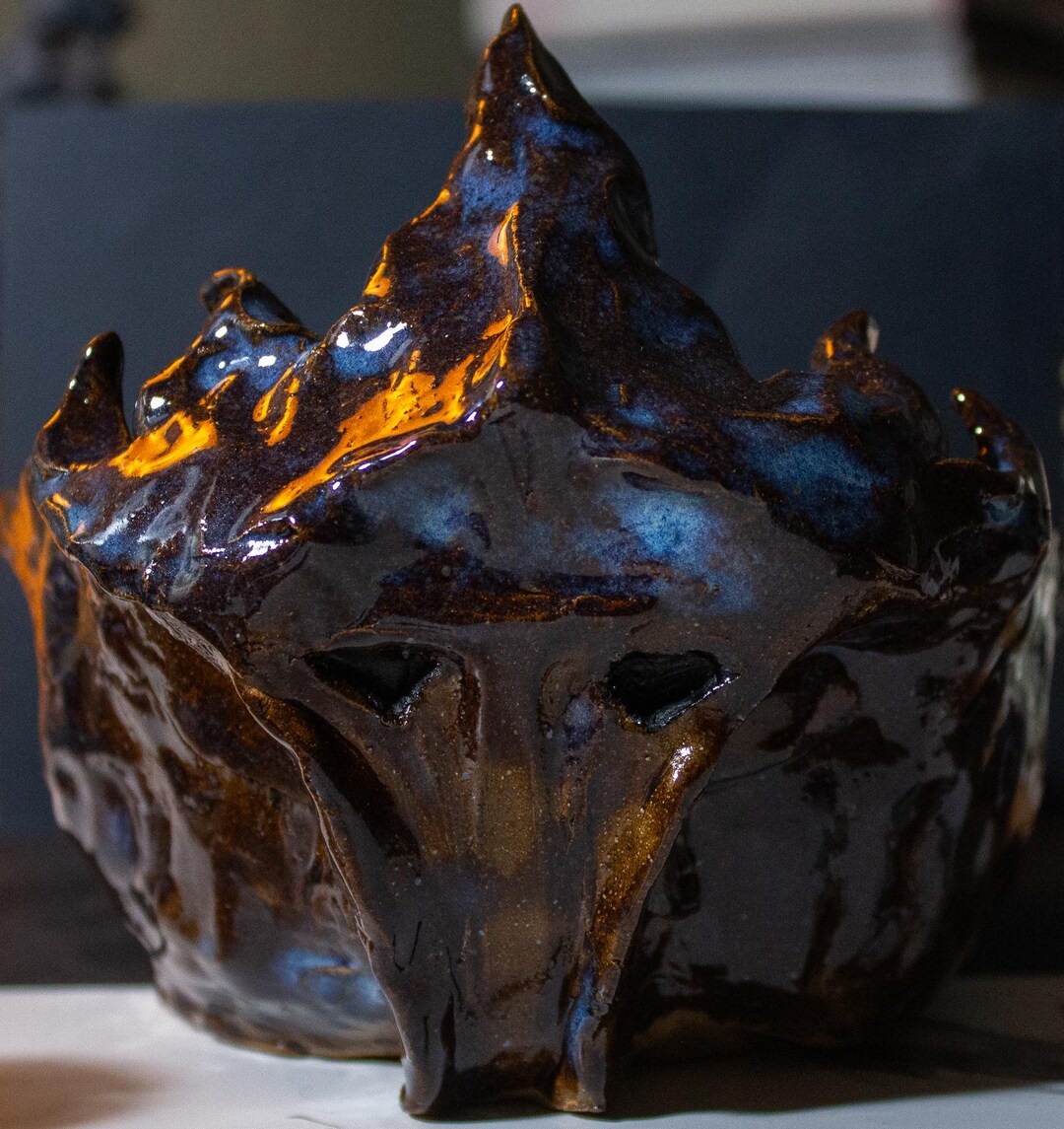 Ceramic Arcane Herald Viktor • Mask Pot [artists Proof 2] - Etsy