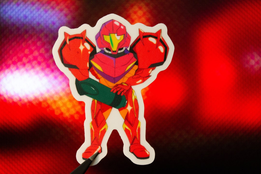 Metroid Prime Glow in the Dark Sticker - Etsy