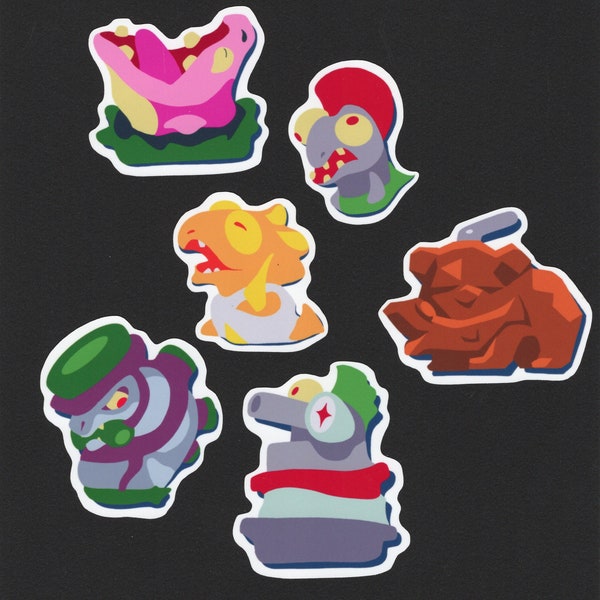 Splatoon Salmon Run Stickers - Etsy
