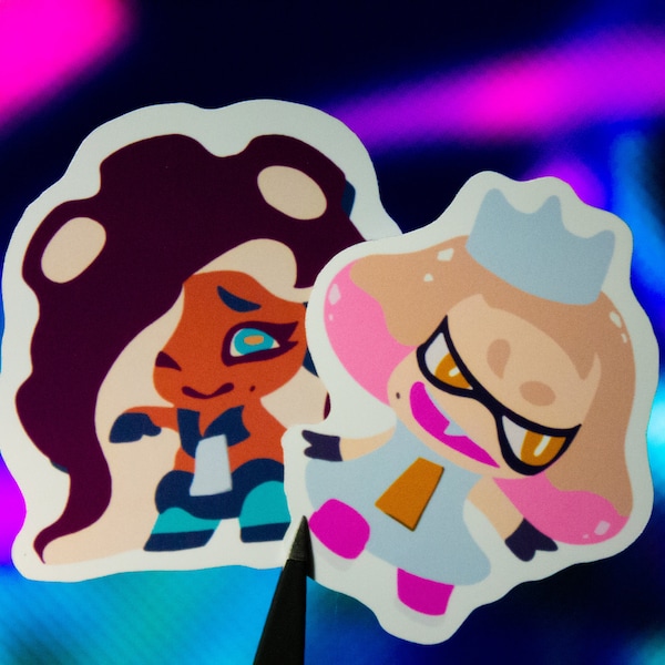 Splatoon Pearl Sticker - Etsy