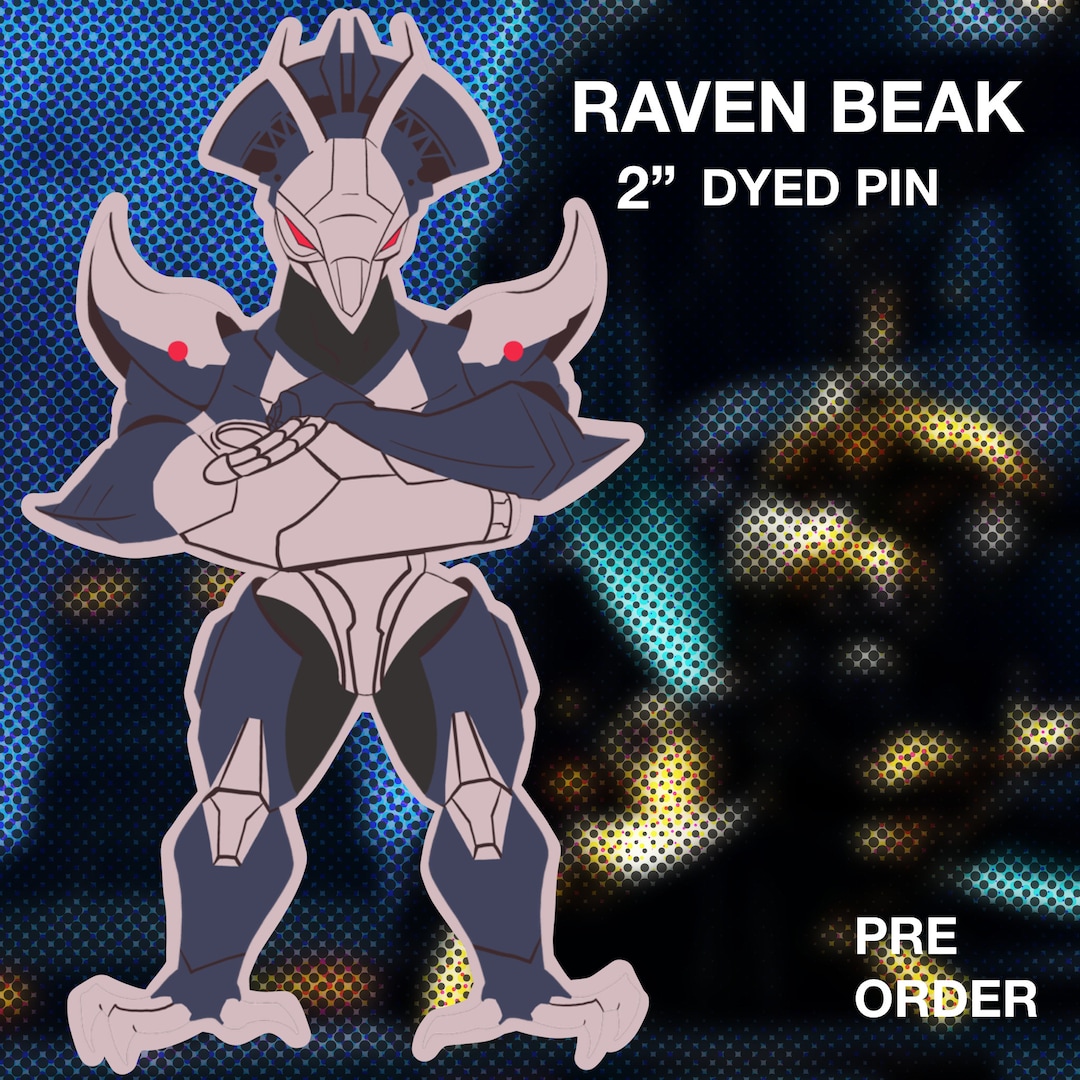 Metroid Dread Raven Beak Pin PRE-ORDER - Etsy