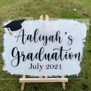 Personalised Acrylic Graduation Sign A3 - Etsy