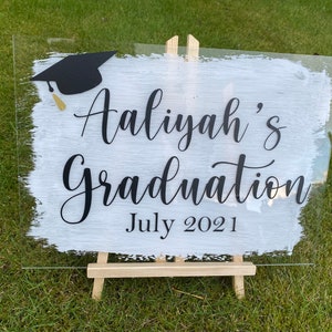 Personalised Acrylic Graduation Sign A3 - Etsy