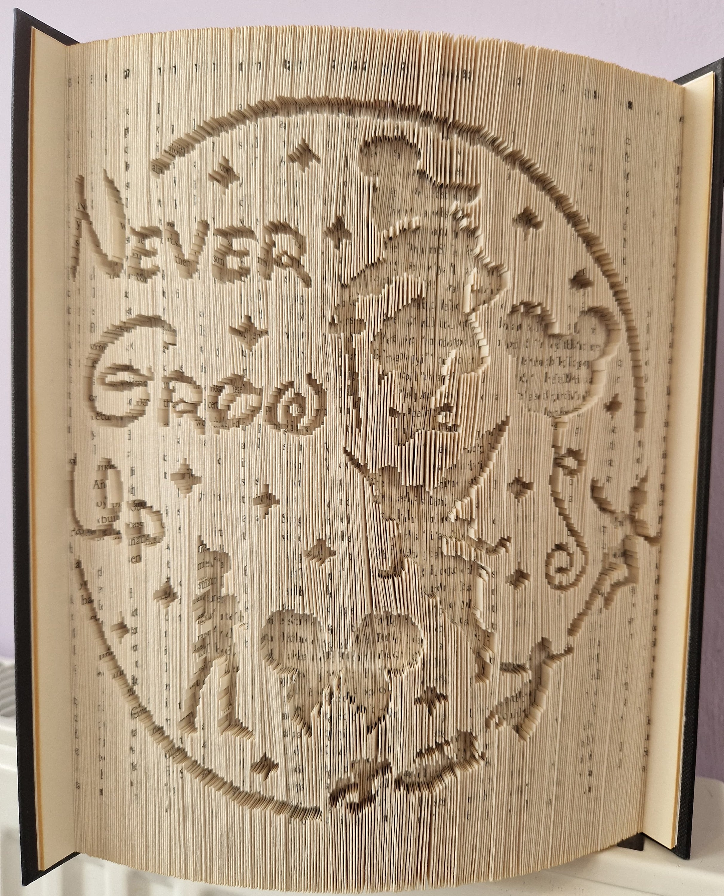 Peter Pan Cut and Fold Digital PDF Bookfolding Pattern - Etsy