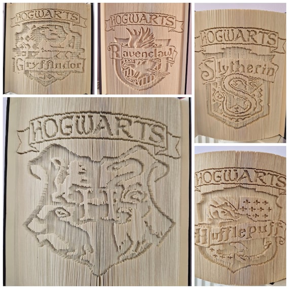 Hogwarts Crest Set of 5 Patterns Cut and Fold Digital PDF - Etsy