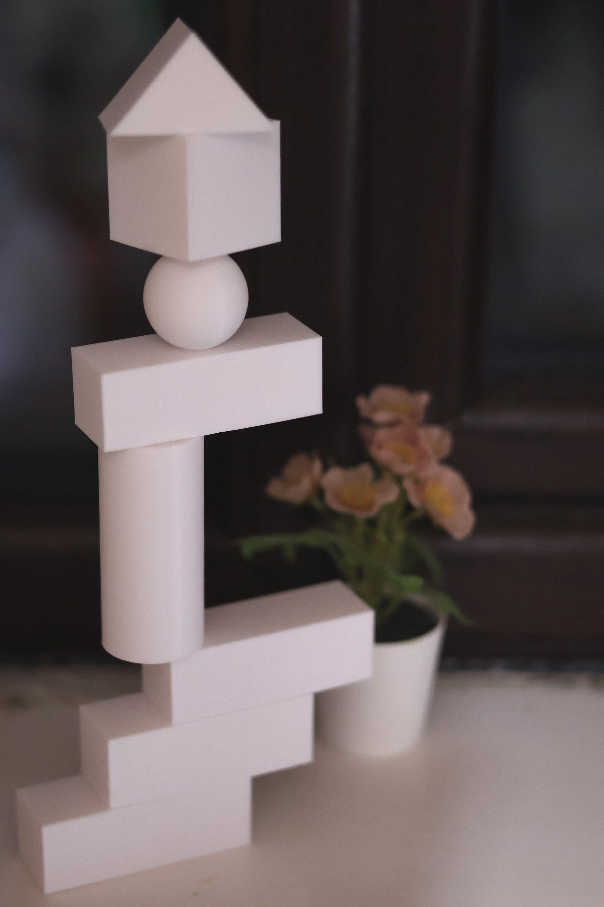 The Boy and the Heron Stacking Blocks Replica 3D Sculpture | Studio ...