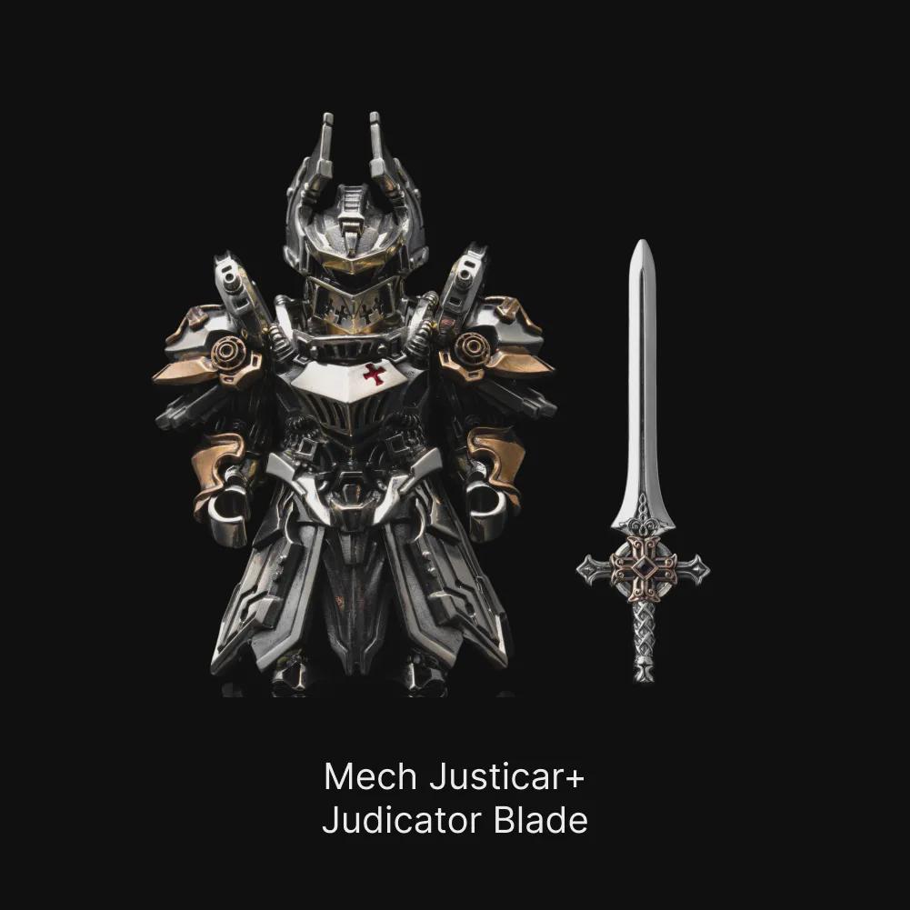 Mech Justicar Metal Figurine, Mechanical Magnetic Figure, Dnd Gifts - Etsy