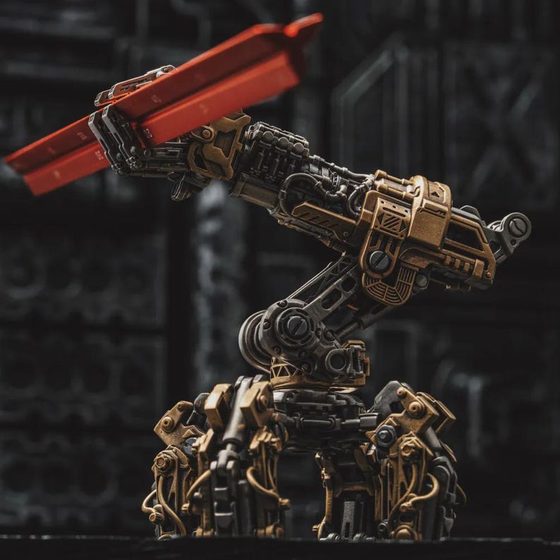 Mechanical Arm Figurine, Robot Desk Decor, Desktop Companion - Etsy