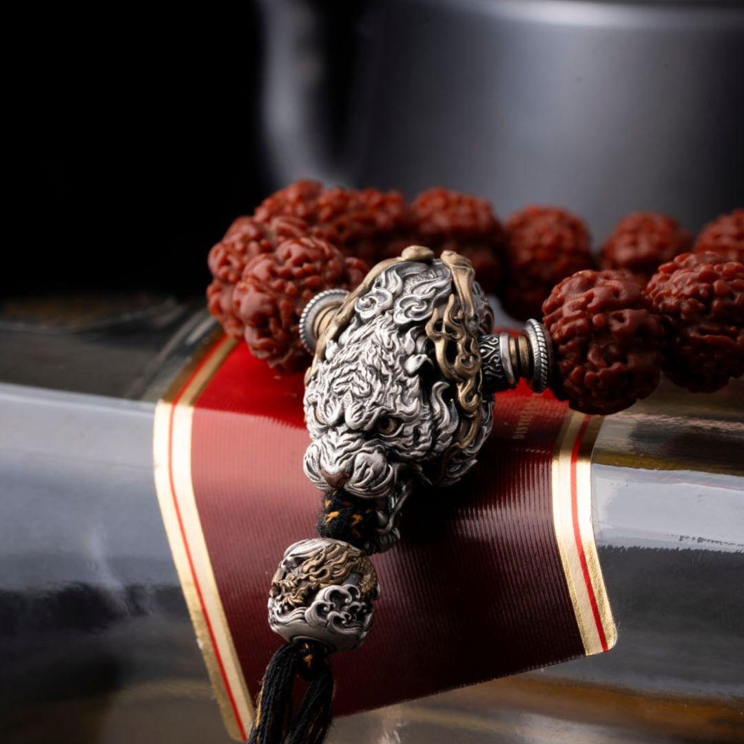 Tiger Three-way Bead - Large Version. DIY Handmade Jewelry. Gift for ...