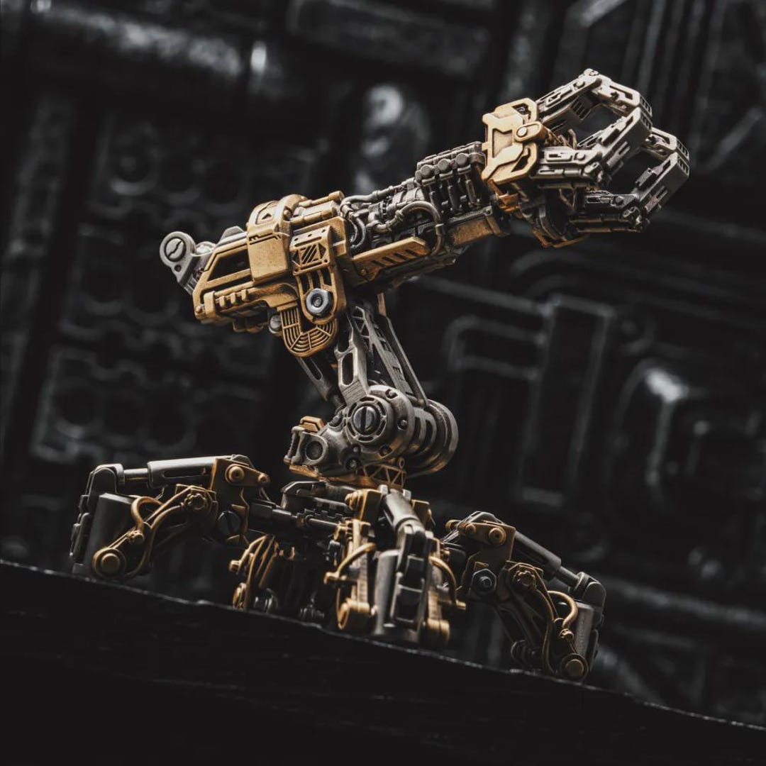 Mechanical Arm Figurine, Robot Desk Decor, Desktop Companion - Etsy