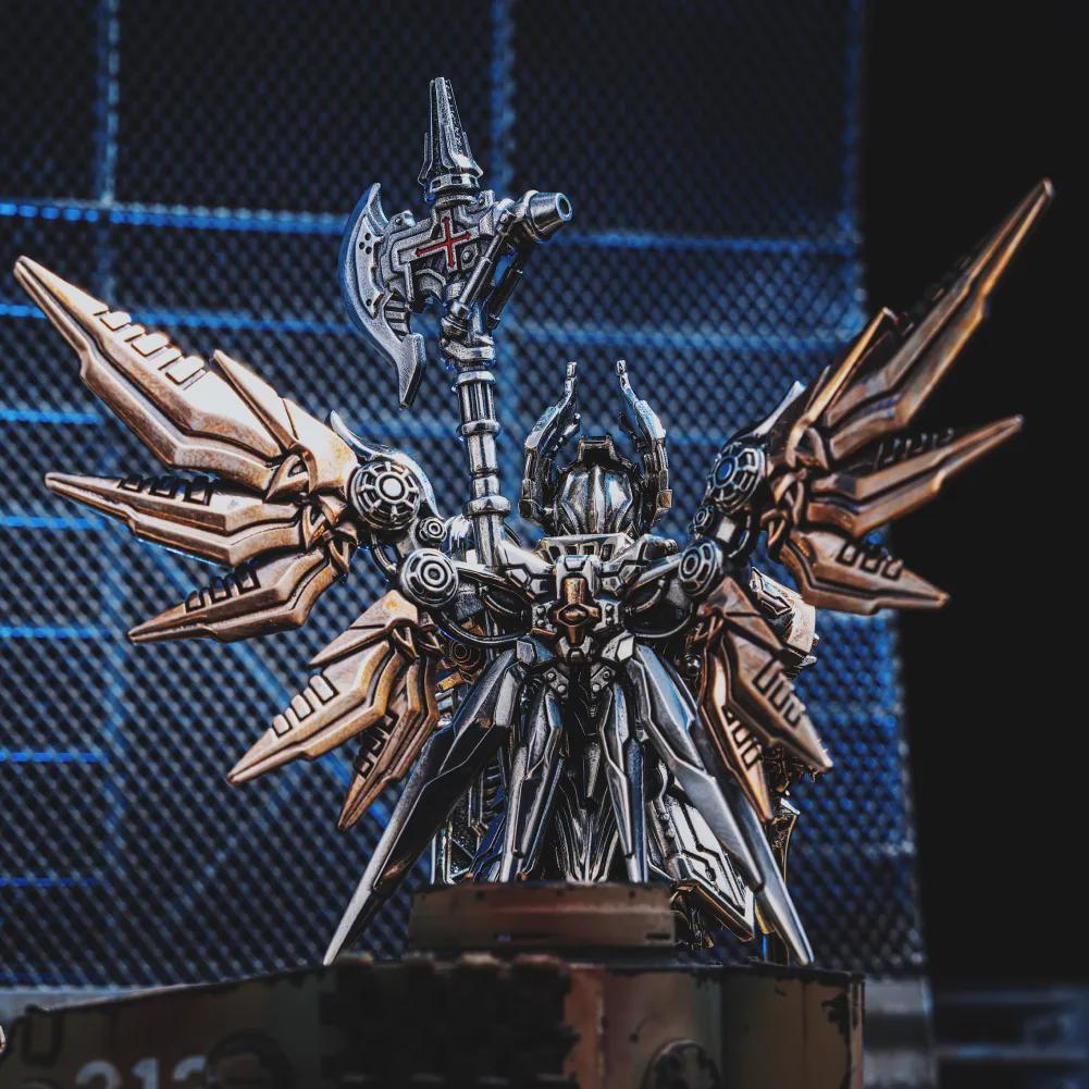 Mech Justicar Metal Figurine, Mechanical Magnetic Figure, Dnd Gifts - Etsy