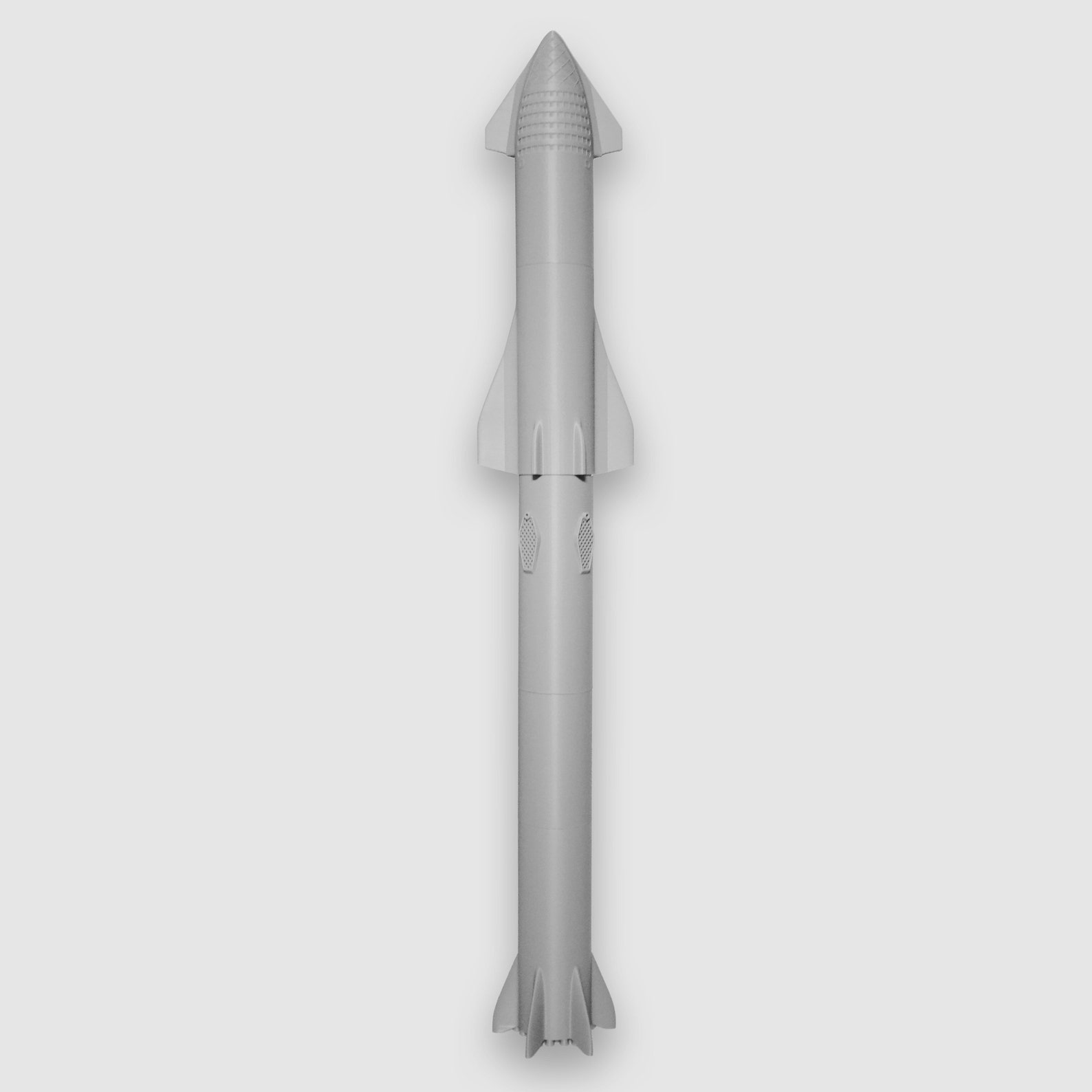 SpaceX Starship Model 3D Print | Etsy