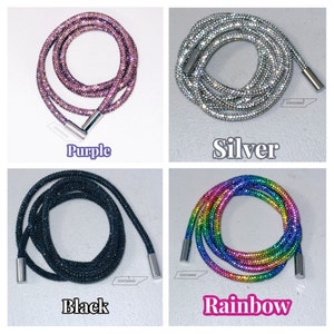 Rhinestone Hoodie Strings | Bling String - Etsy