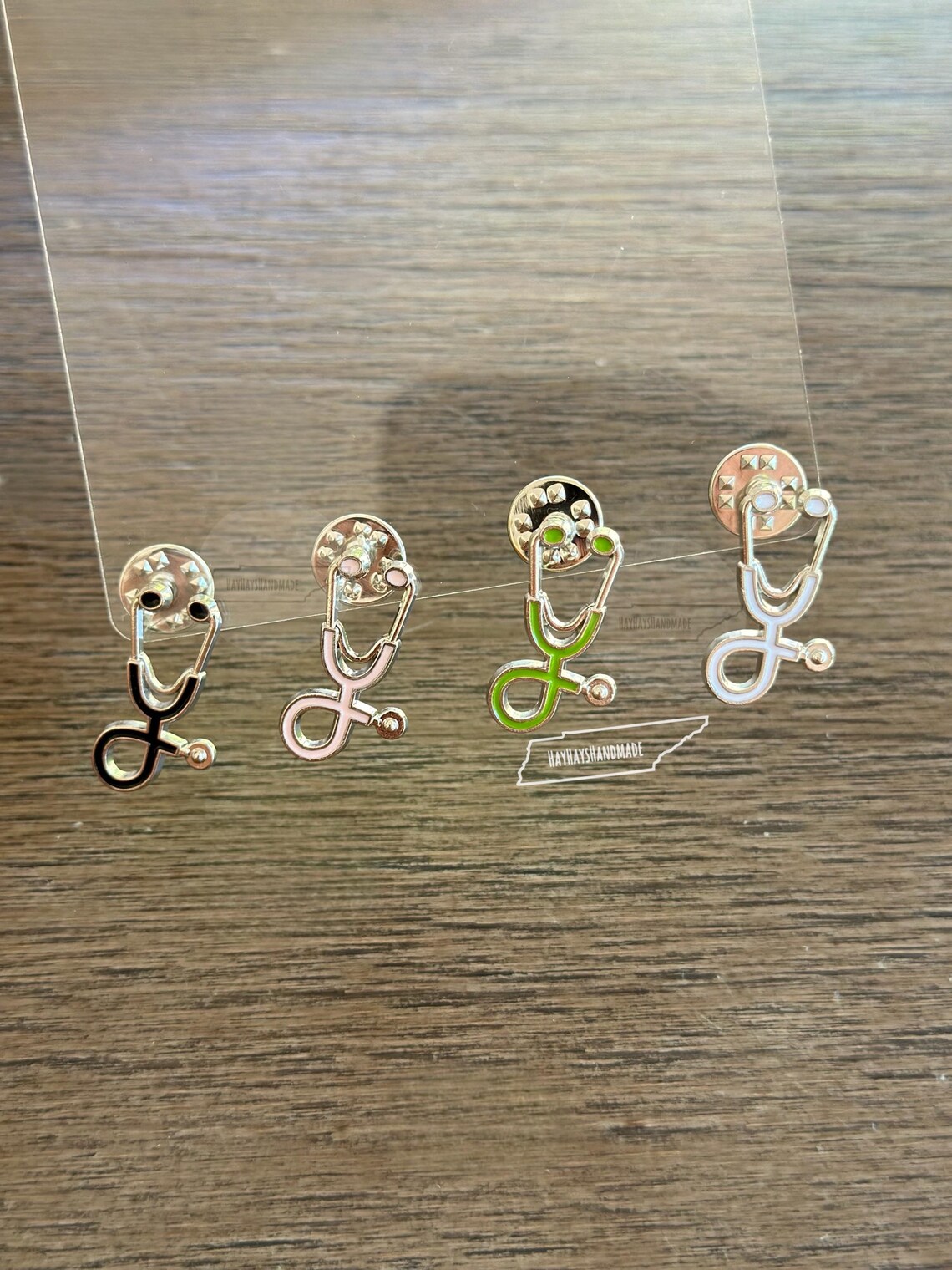 Stethoscope Pin | Enamel Pins | Lapel Pin | Pin for Badge Buddy | Nurse ...