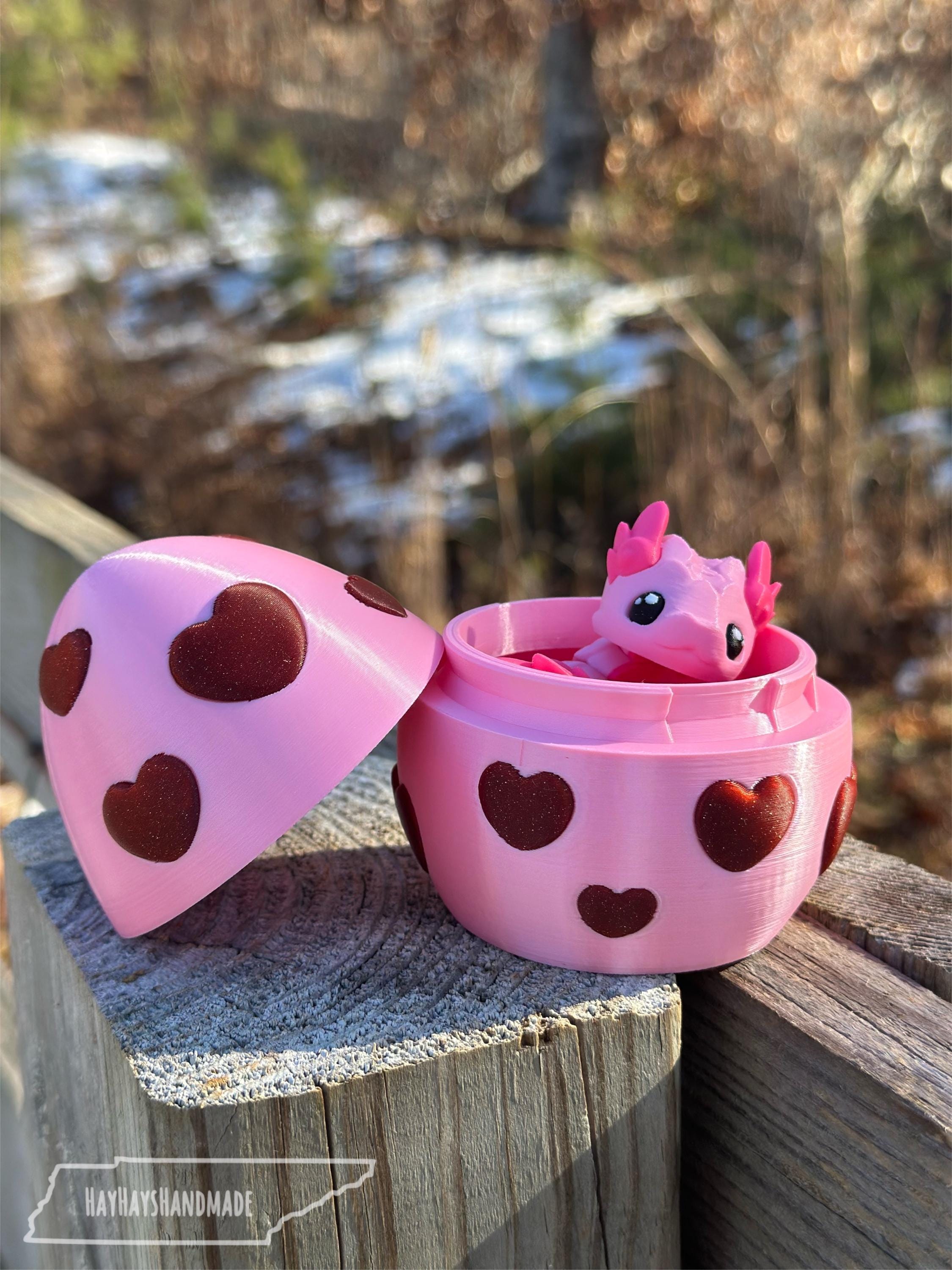 Valentine Heart Snake and Heart Egg for Valentine’s Day | Baby Snake ...