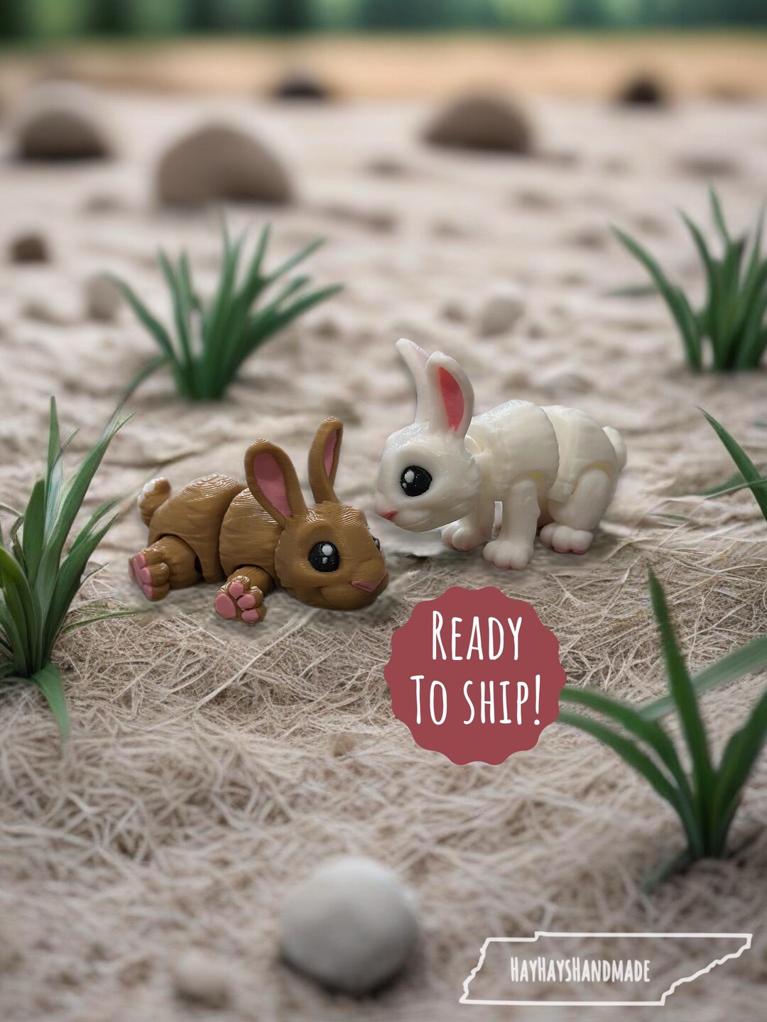 Articulated Bunny Rabbit | | Fidget | Desk Pet | Articulated Animals ...