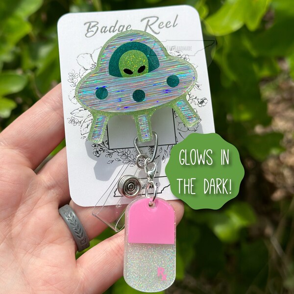 Retractable Badge Reel - Etsy