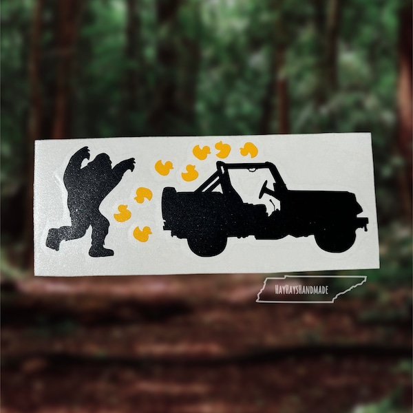 Bigfoot Rubber Duck - Etsy