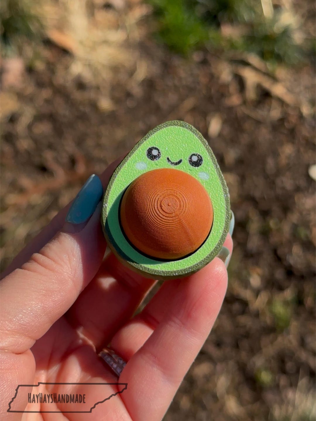 Clicky Avocado | Clicky Desk Fidget | Keyboard Fidget | Sensory Toy ...