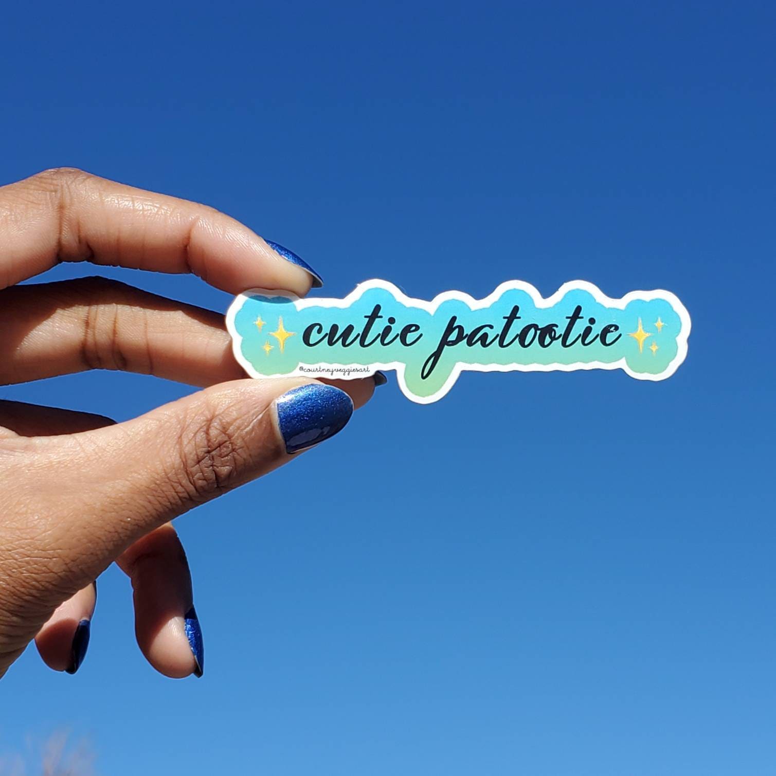 Cutie Patootie Sticker - Etsy