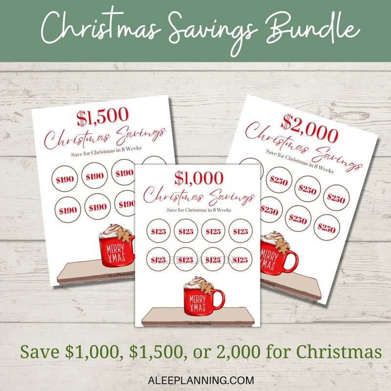 Savings Challenge Bundle - Etsy