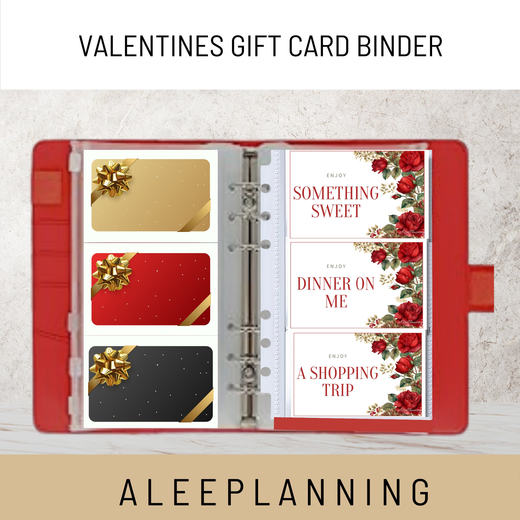 Gift Card Album Valentines Multiple Gift Card Holder Valentines ...