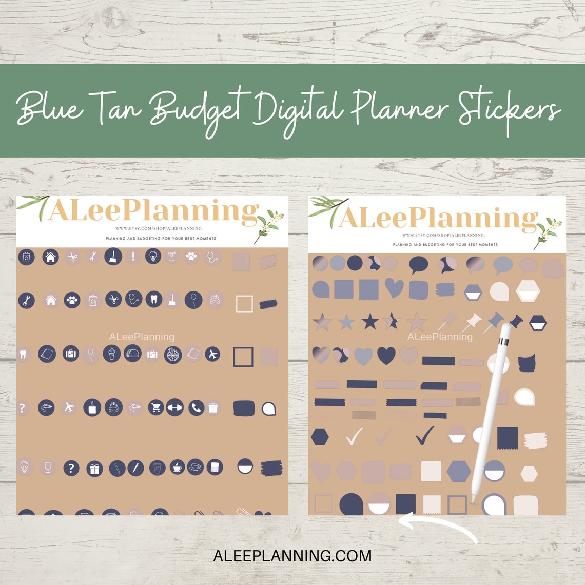 Budget Stickers digital Sticker Pack Cropped Digital | Etsy