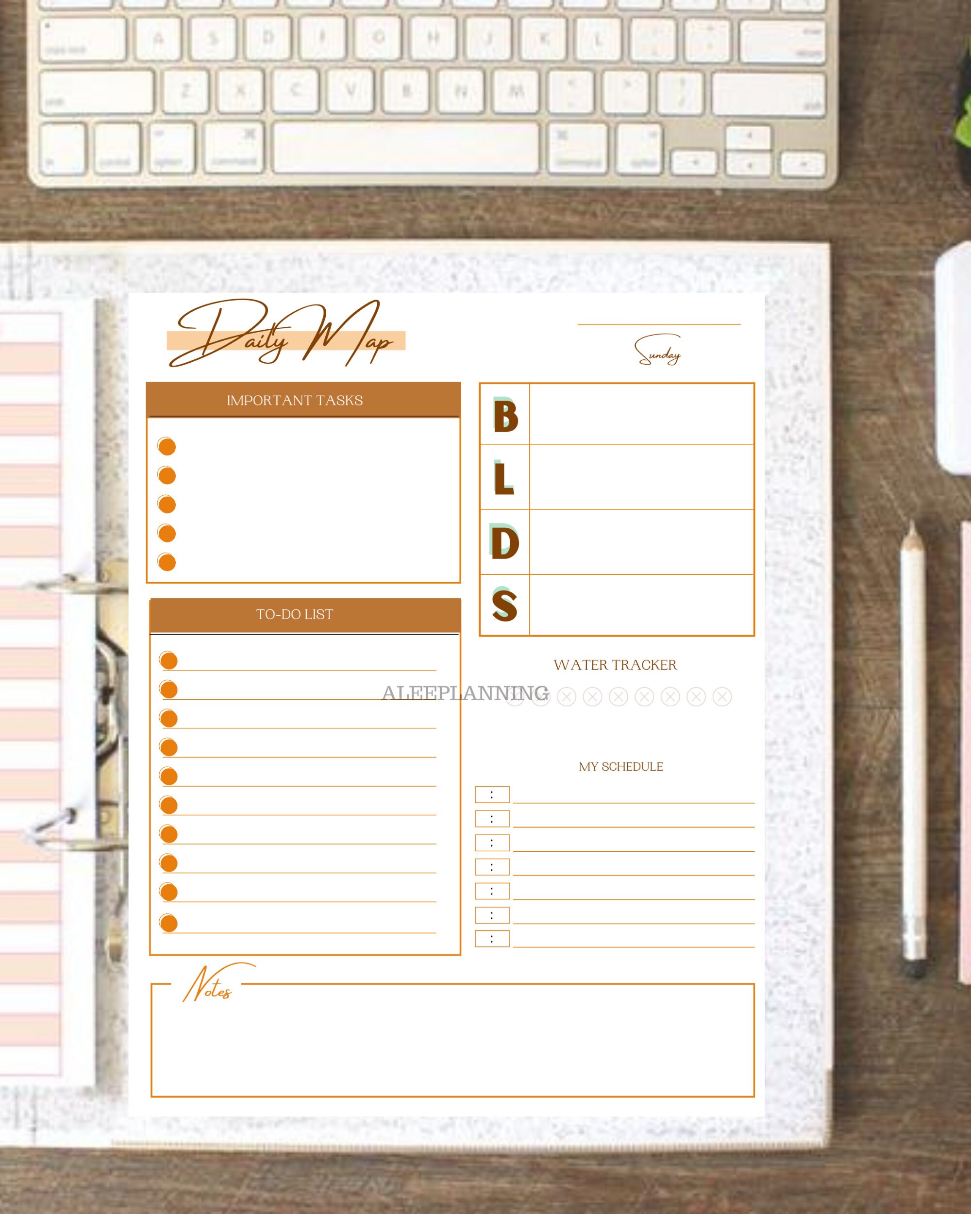 Fall Daily Planner Bundle Printable | Daily Organizer - Etsy
