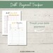 Visual Debt Tracker Debt Payment Tracker Printable Bundle Debt ...