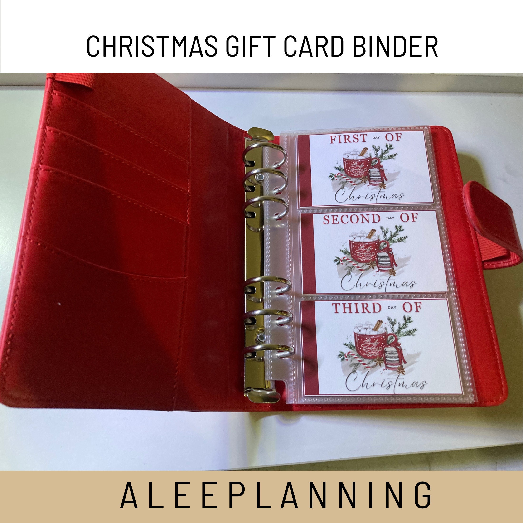 Gift Card Book Gift Card Album Christmas Christmas Gift 12 Days of ...