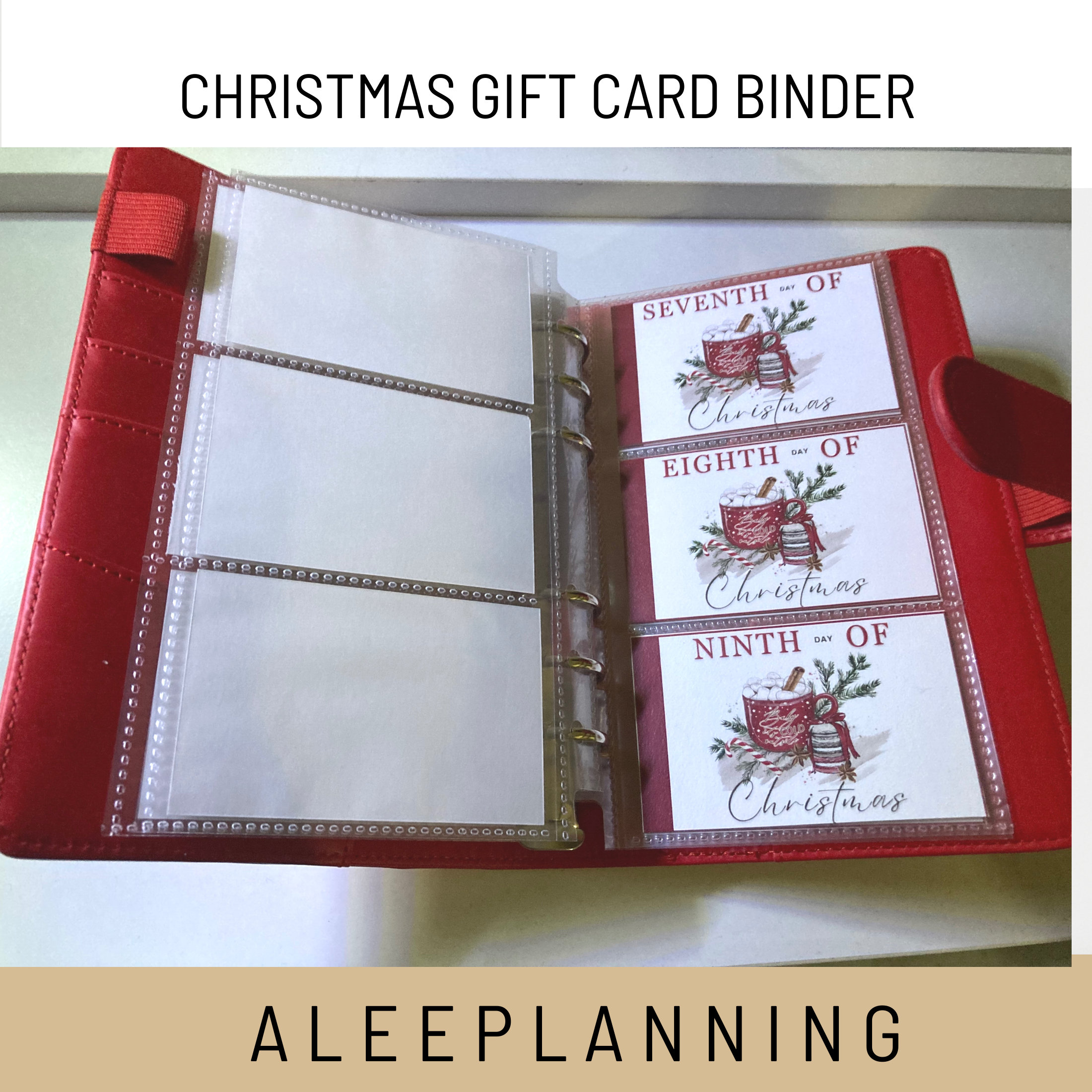 Gift Card Book Gift Card Album Christmas Christmas Gift 12 Days of ...