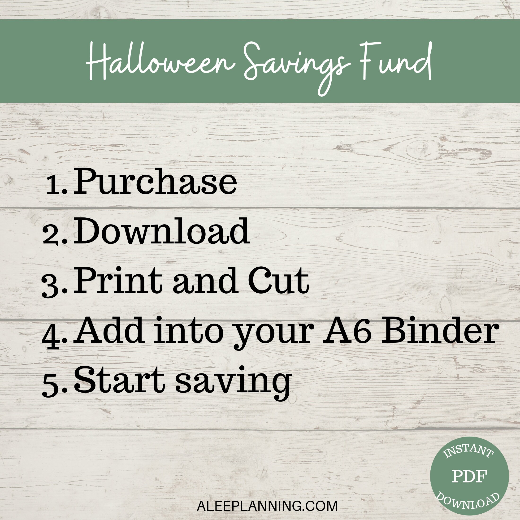 Halloween Savings Challenge Printable Halloween Savings Tracker october ...