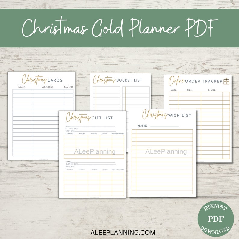 Christmas Binderchristmas Planner Printable Christmas Planning Holiday ...