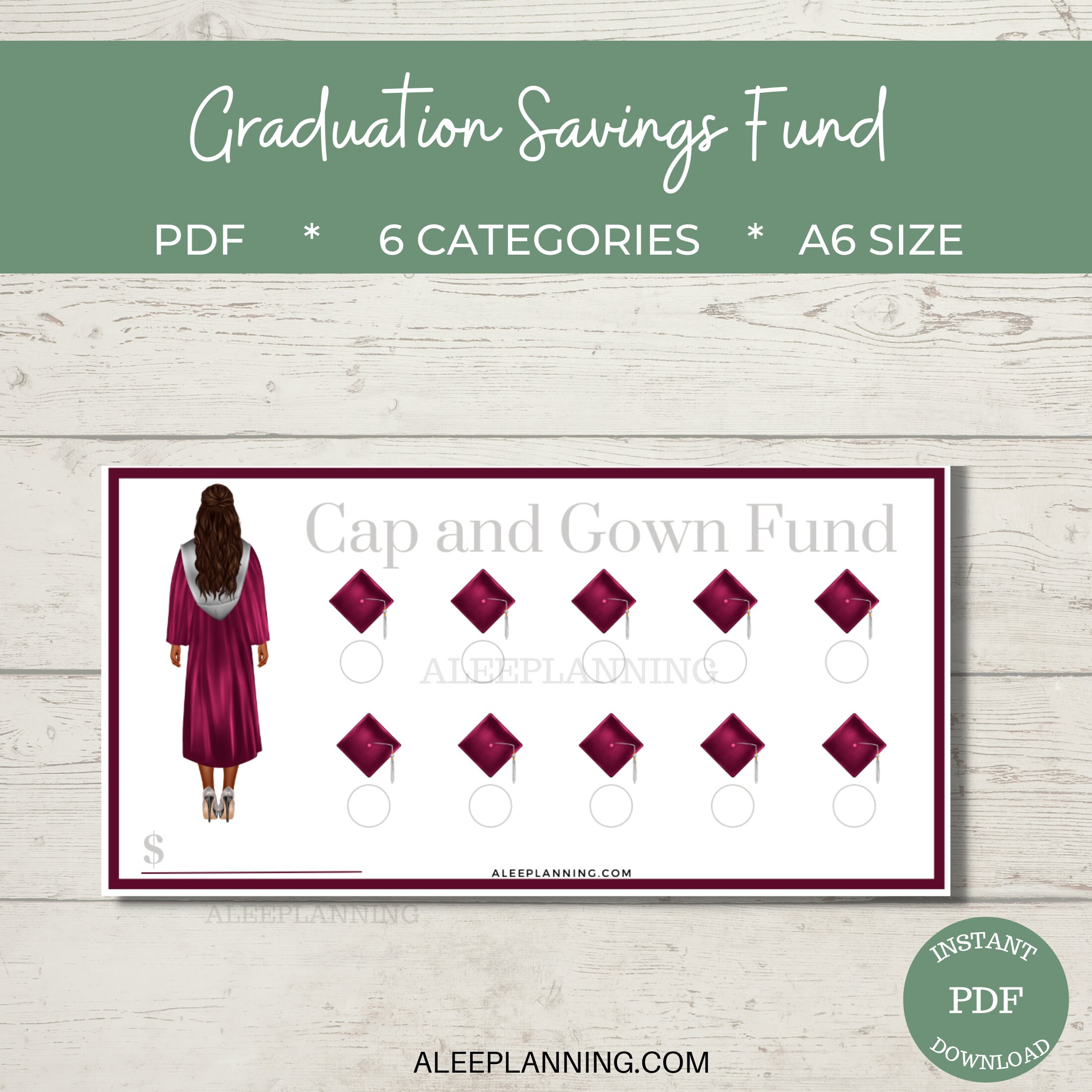 Graduation Savings Fund Graduation Savings Challenge - Etsy