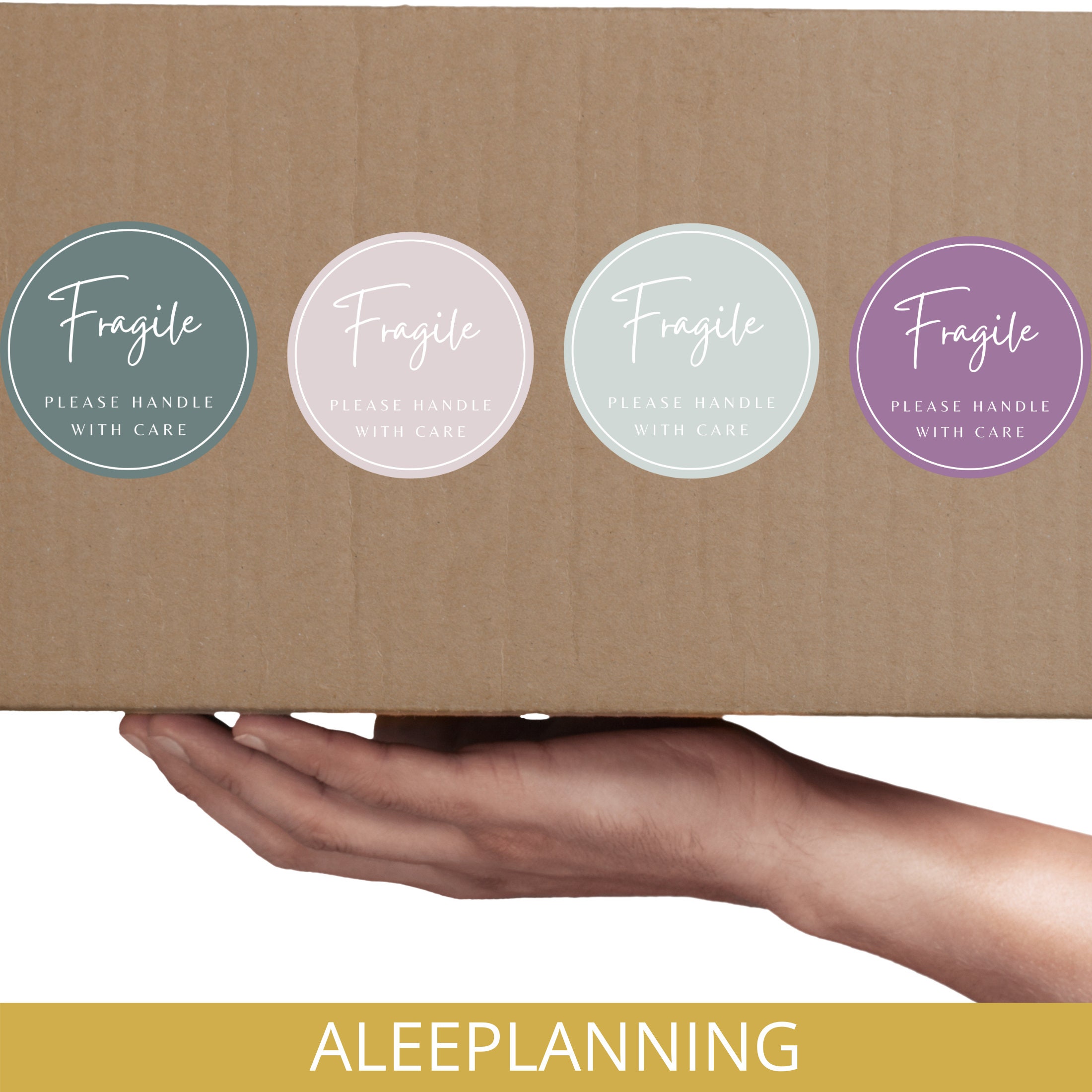 Fragile Business Stickers Printable - Etsy