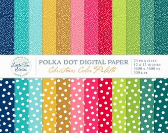 Polka Dot Christmas | Etsy