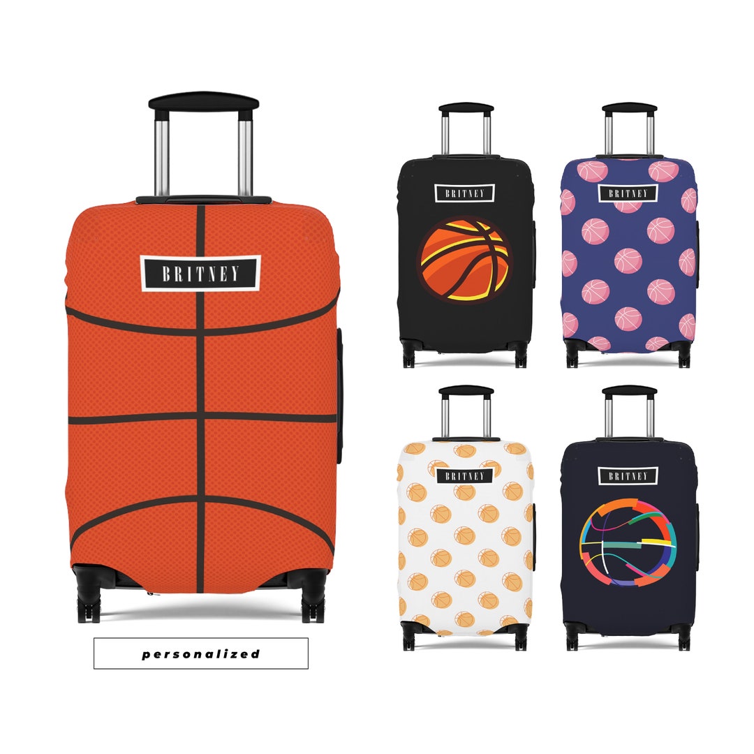 Luggage Cover Suitcase Protector Basketball Sport Design Texture ...