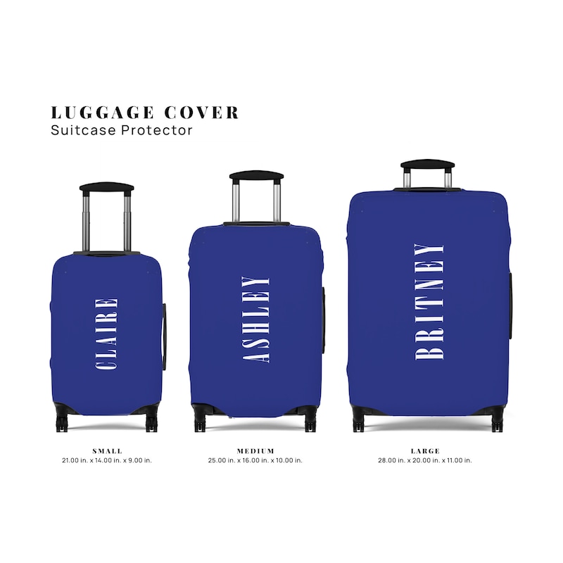 Simple Luggage Covers - Etsy