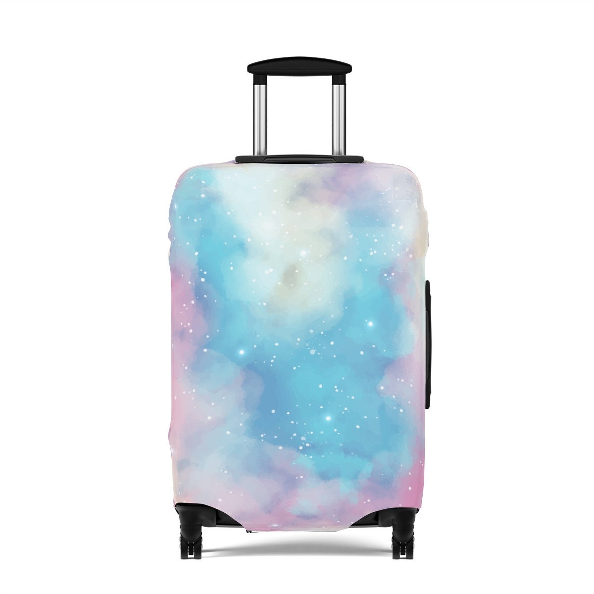 Suitcase Cover Luggage Protector Watercolor Space Galaxy Night Sky ...