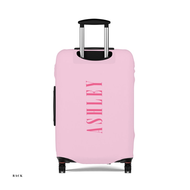 Luggage Cover Suitcase Protector Custom Simple Minimalist Plain Pastel ...