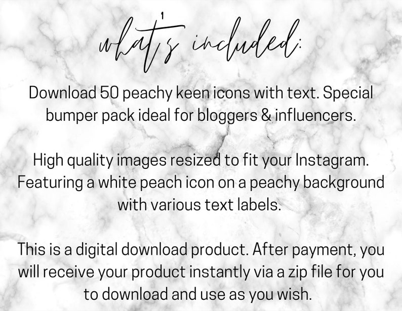 50 Peachy Keen Bumper Pack Icons for Your Instagram Highlights ...